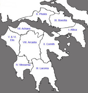 A Pausanias Reader in progress: Description of Greece, Scrolls 1–10 ...