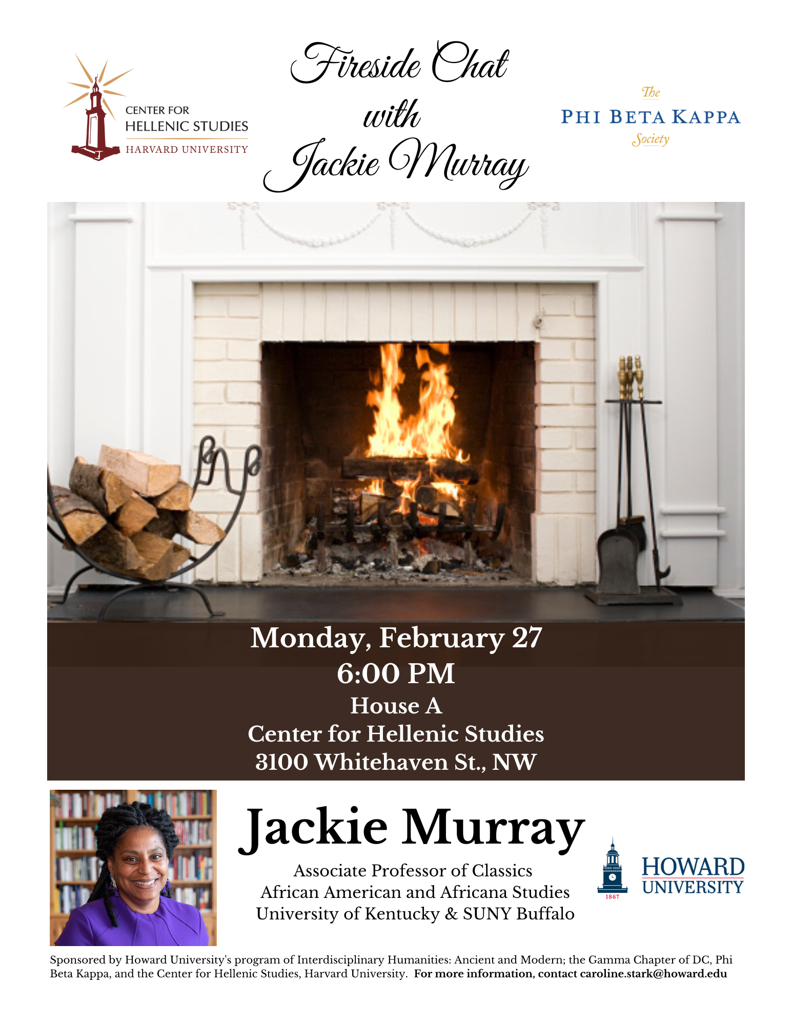 Fireside Chat with Jackie Murray - The Center for Hellenic Studies